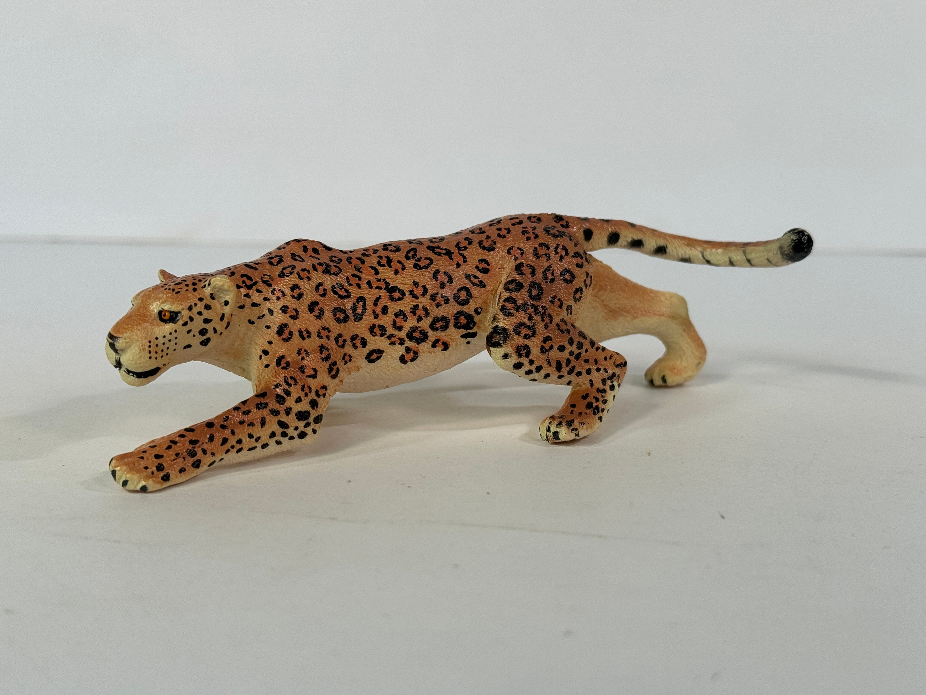 1990s Four Jaguar Figures Plastic Leopard Panther Family Adult Baby Cub ...