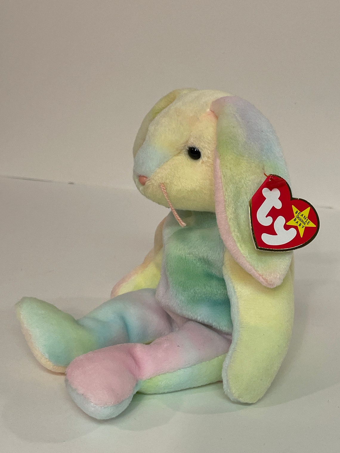 1999 Hippie el Conejo Ty Beanie Baby 4218 5a generación Red - Etsy España