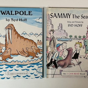 1970s Sammy the Seal & Walpole Hardcover Books by Syd Hoff - Harper Row ...