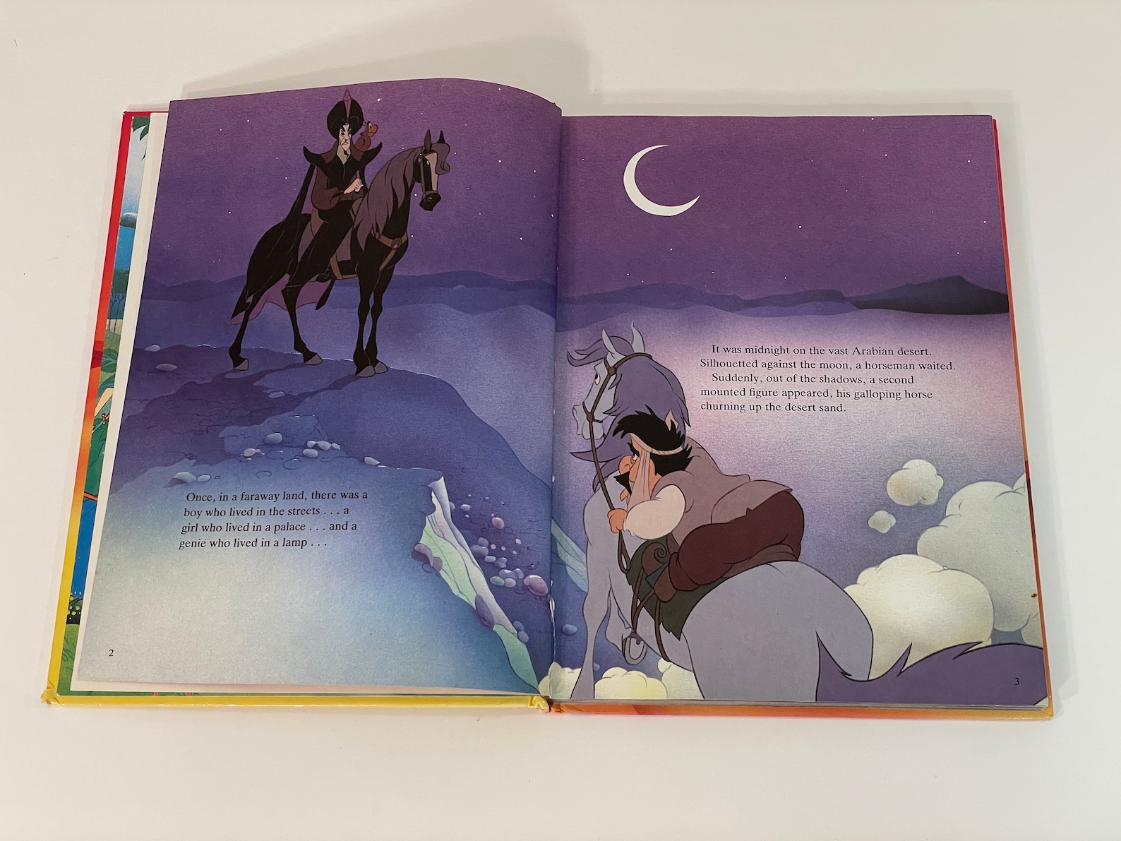 1992 "aladdin" Disney Classic Series Hardcover Book - Twin Books ...