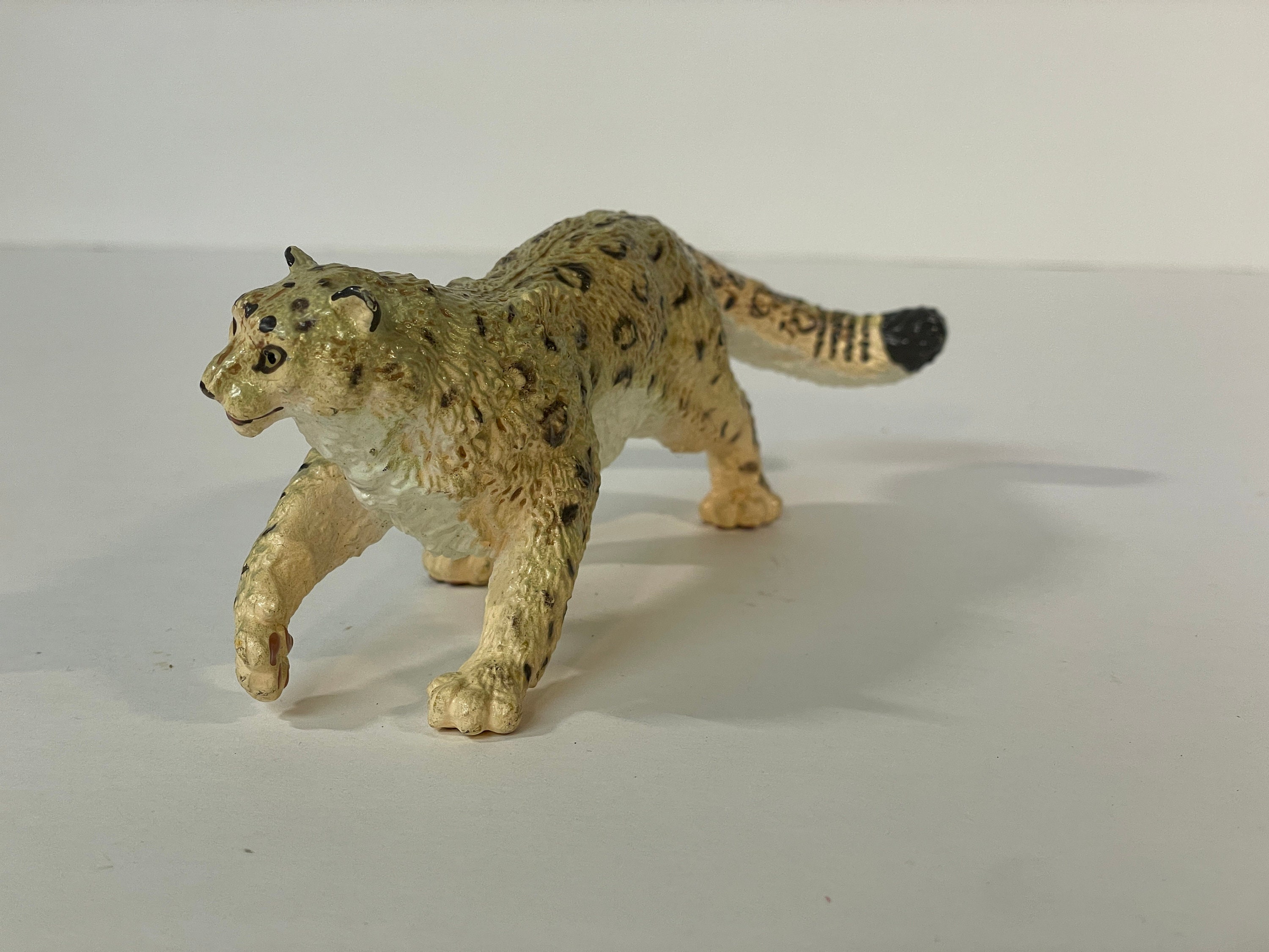 1992 Safari Ltd. 6 Snow Leopard Figure Plastic Black & - Etsy