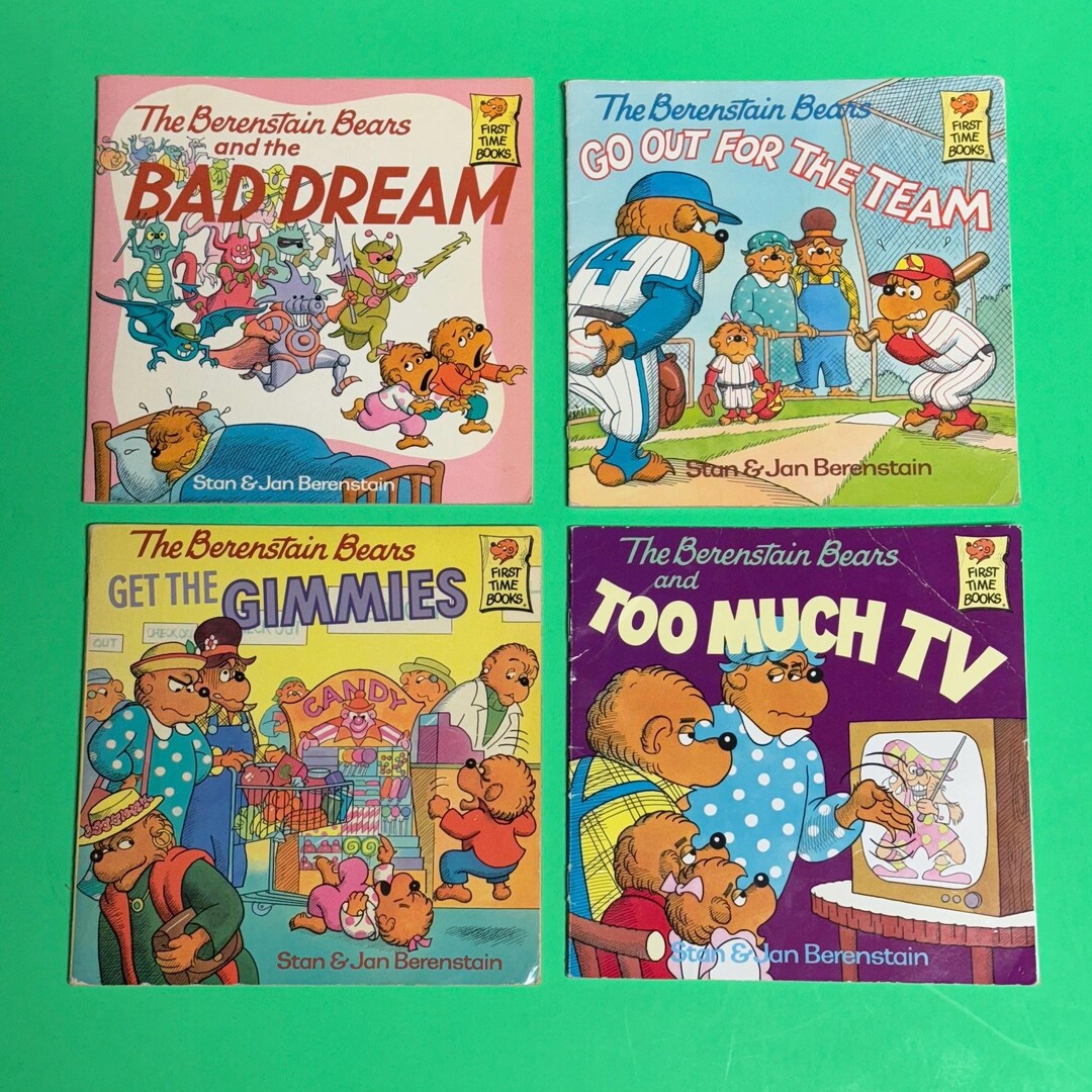 1980s Four Berenstain Bear's First Time Books - Bad Dream, Get the ...