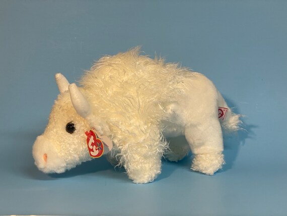 2000 Roam the Buffalo Ty Beanie Buddy 9380 4th Gen Red Heart - Etsy