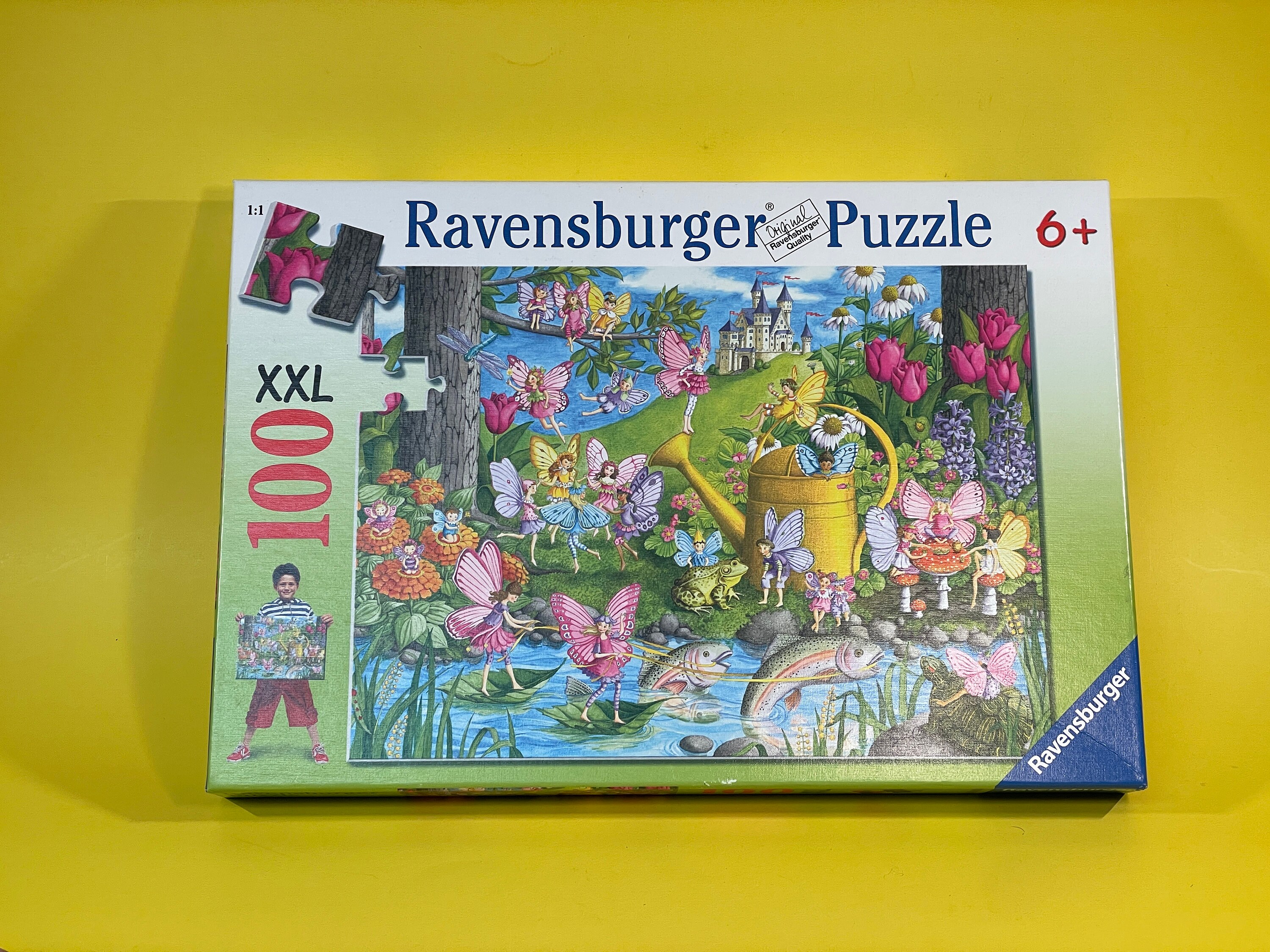 2000s Ravensburger "fairy Playland" 100 XXL Piece Puzzle - No. 10 602 8 ...