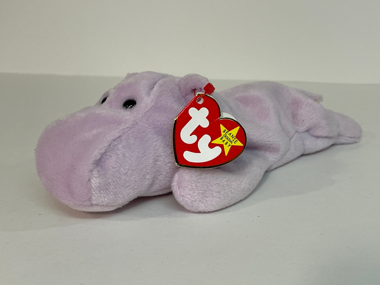 1997 Happy the Hippo Ty Beanie Baby 4061 Lavender Purple 4th | Etsy