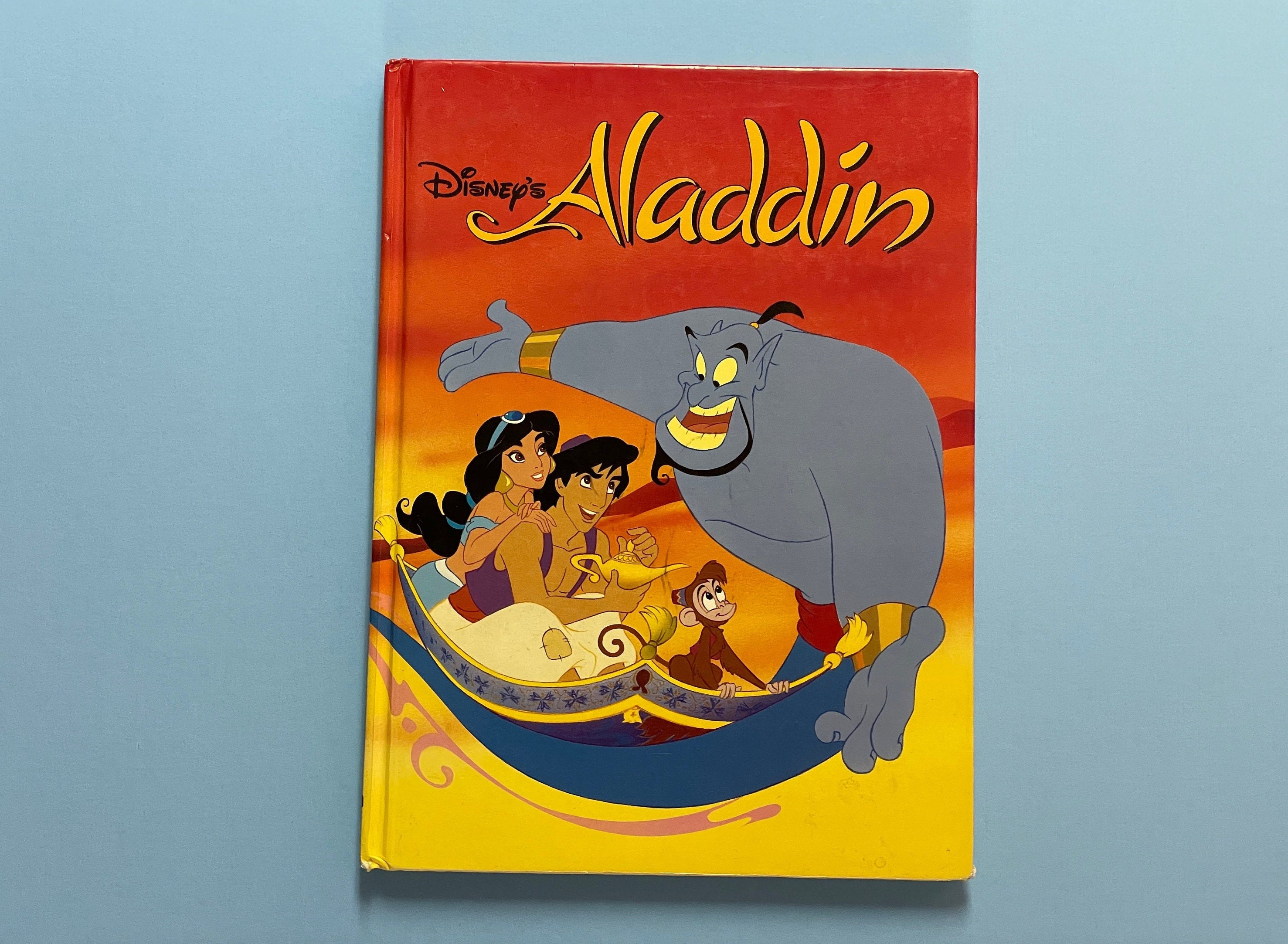 1992 "aladdin" Disney Classic Series Hardcover Book - Twin Books ...