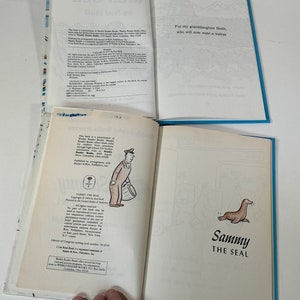 1970s Sammy the Seal & Walpole Hardcover Books by Syd Hoff - Harper Row ...