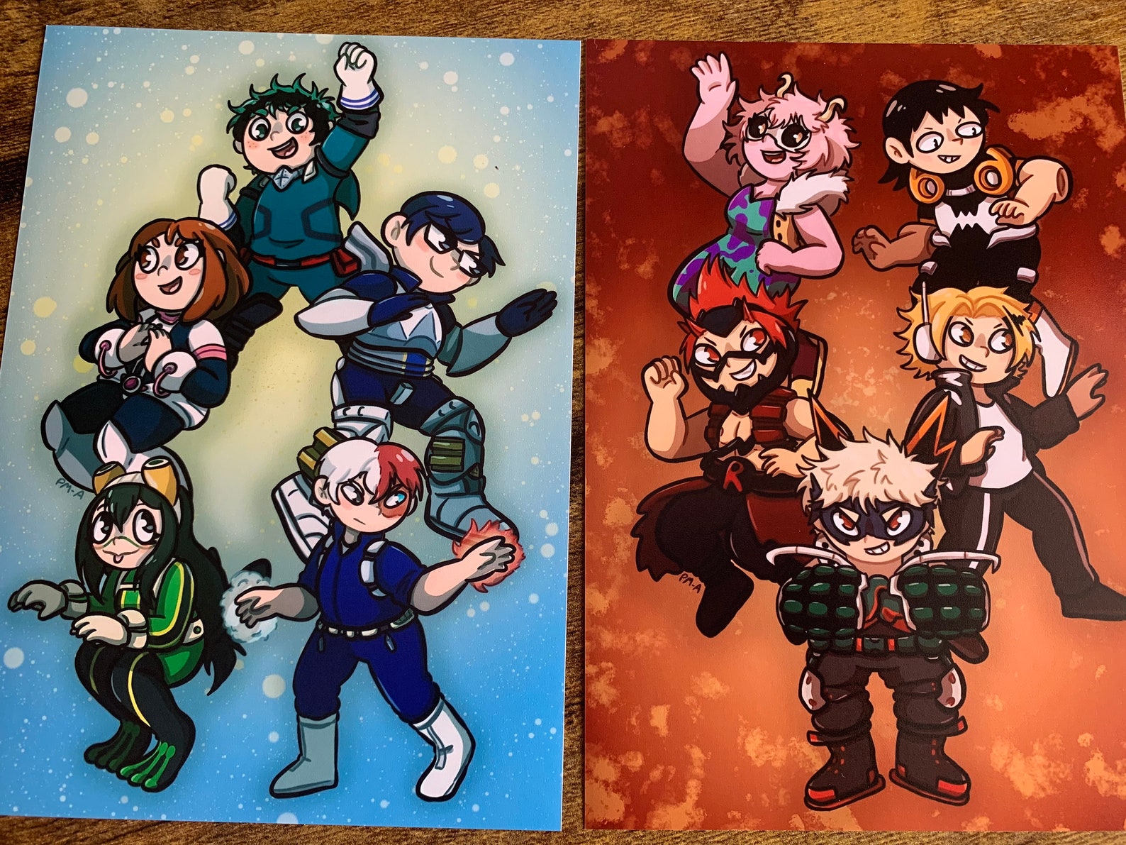 My Hero Academia Deku Bakugo Squad Prints - Etsy Ireland