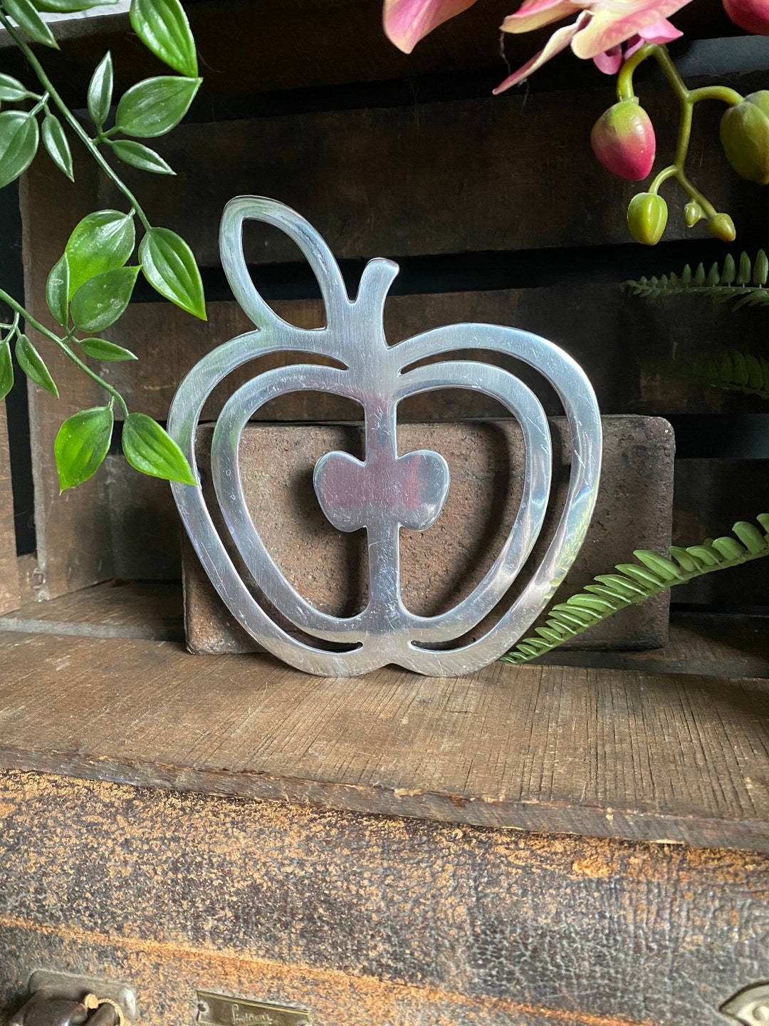 Vintage Copco Apple Trivet - Etsy