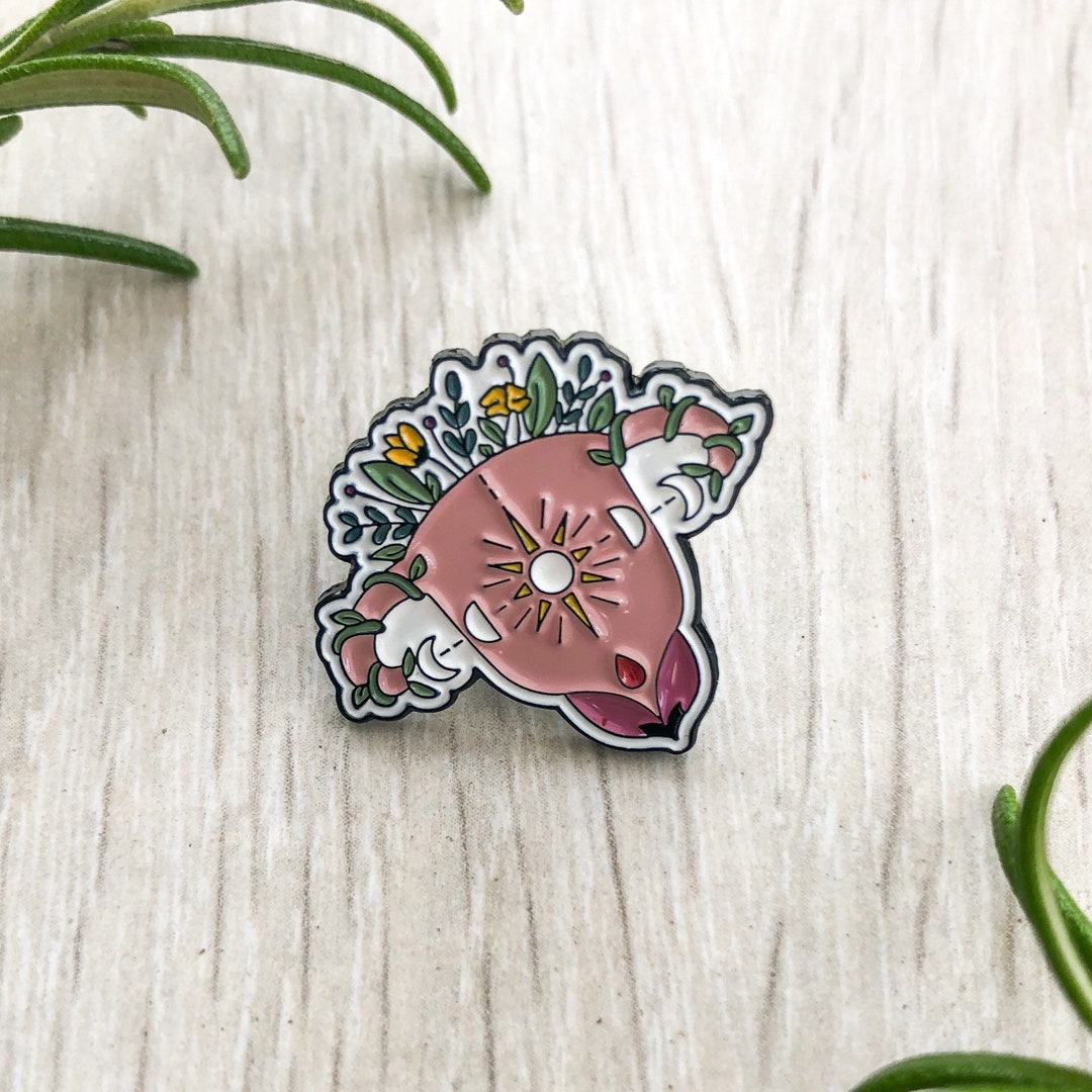Hand Illustrated Midwifery Uterus Enamel Pin Badge Perfect Gift for ...