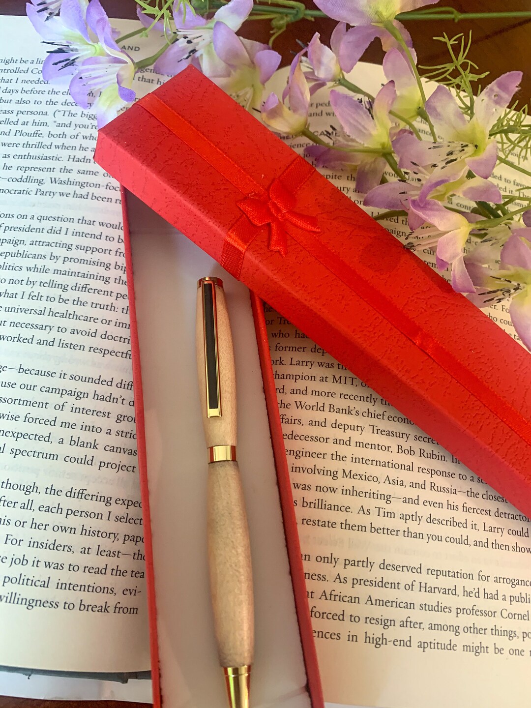 Beautiful Handcrafted Wooden Pen With Free Gift Box - Etsy