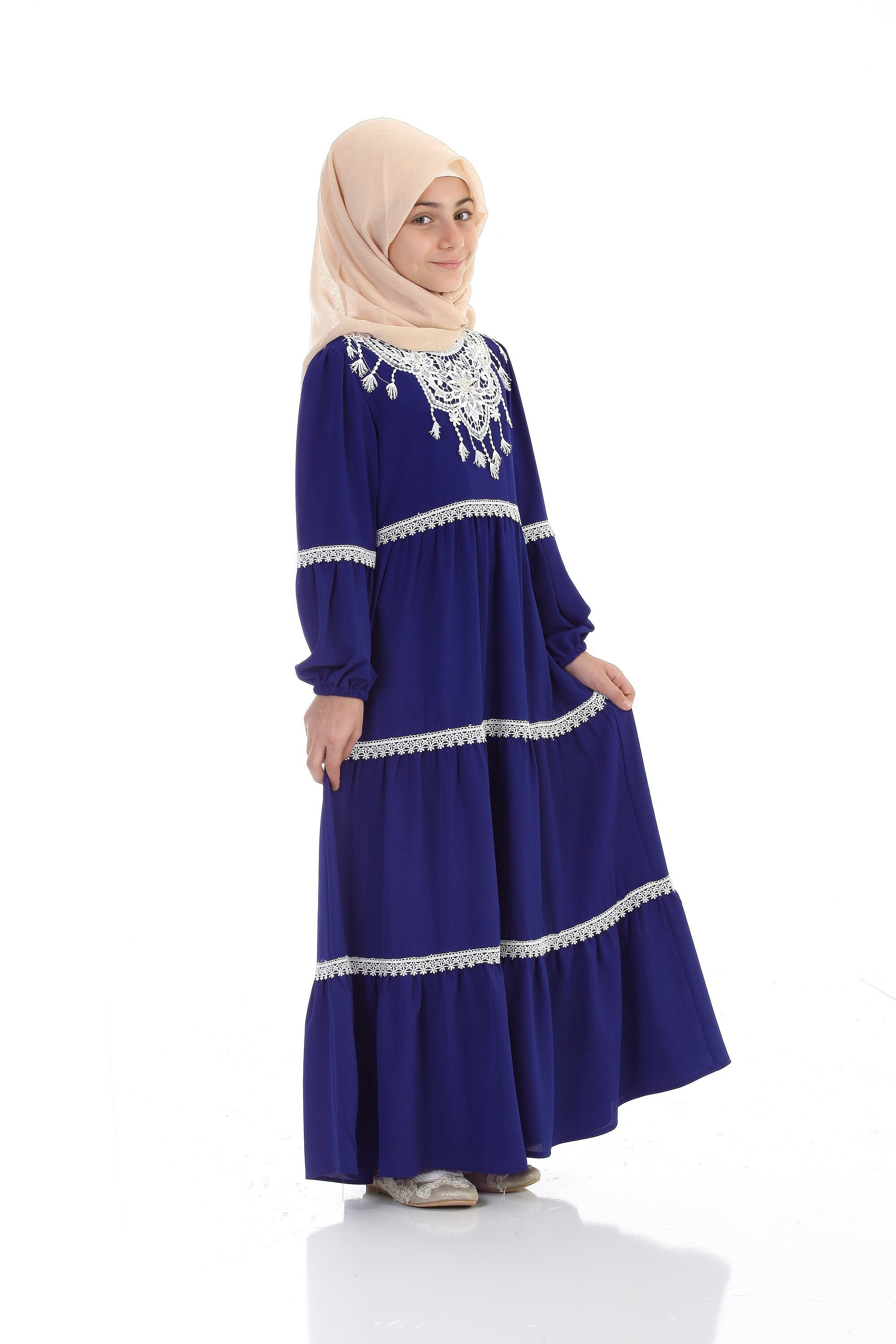 Muslim Kids Dress Kids Hijab Islamic Clothing For Kid Child | Etsy