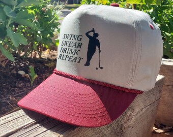 Polyester Golf Hat - Etsy