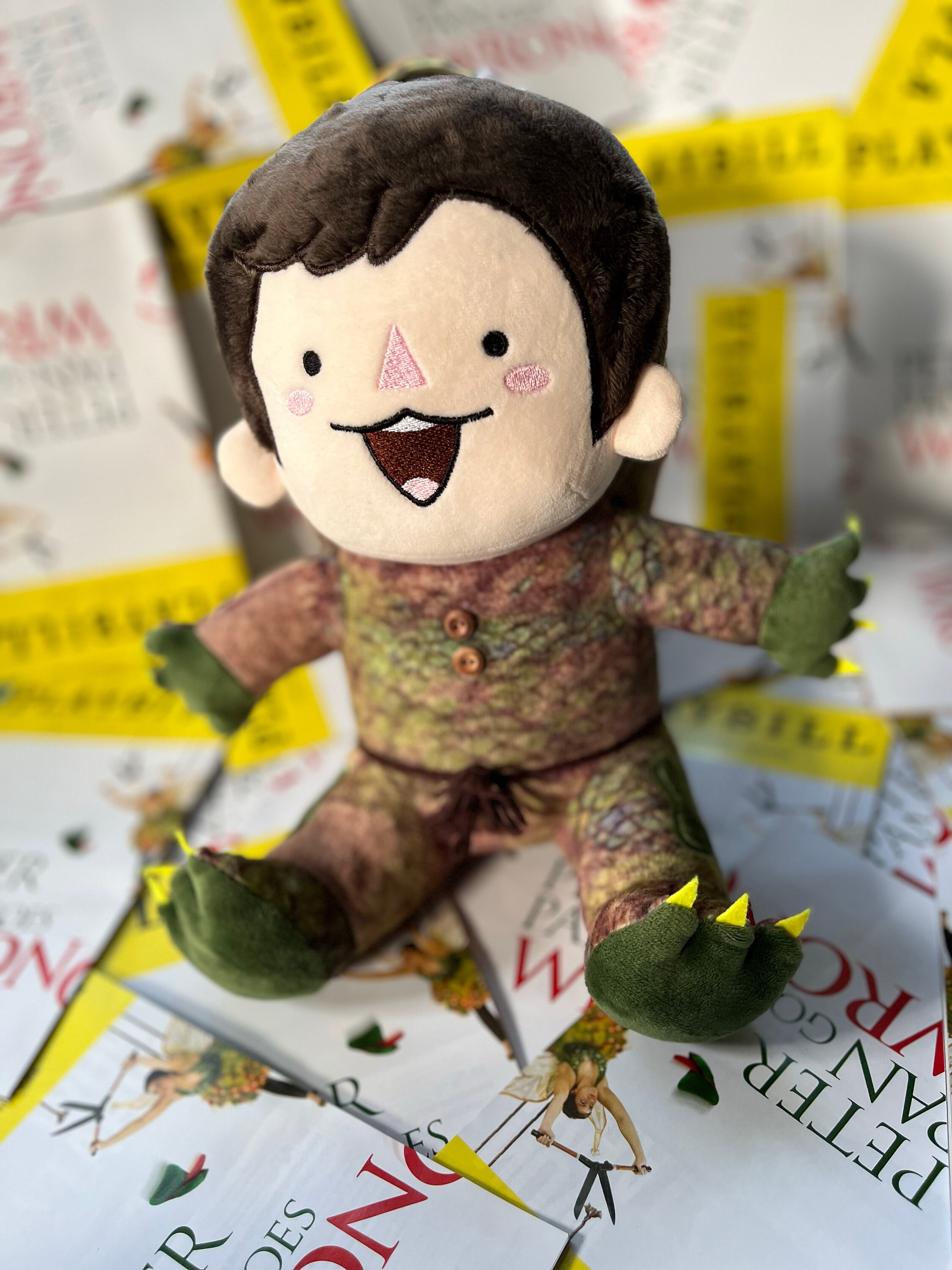 Snap Snap Plush Peter Pan Goes Wrong Max the Crocodile Stuffed Animal ...