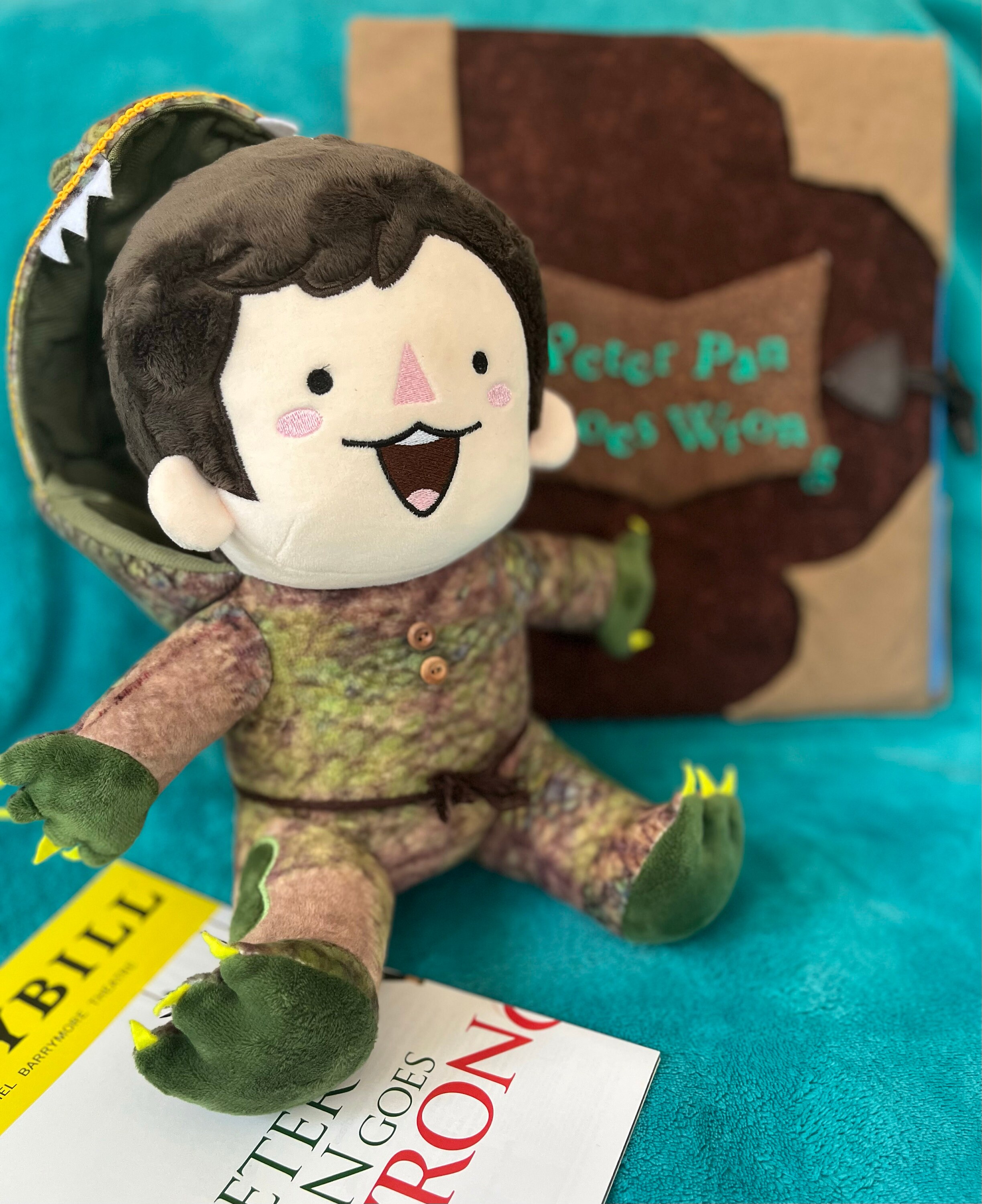 Snap Snap Plush Peter Pan Goes Wrong Max the Crocodile Stuffed Animal ...