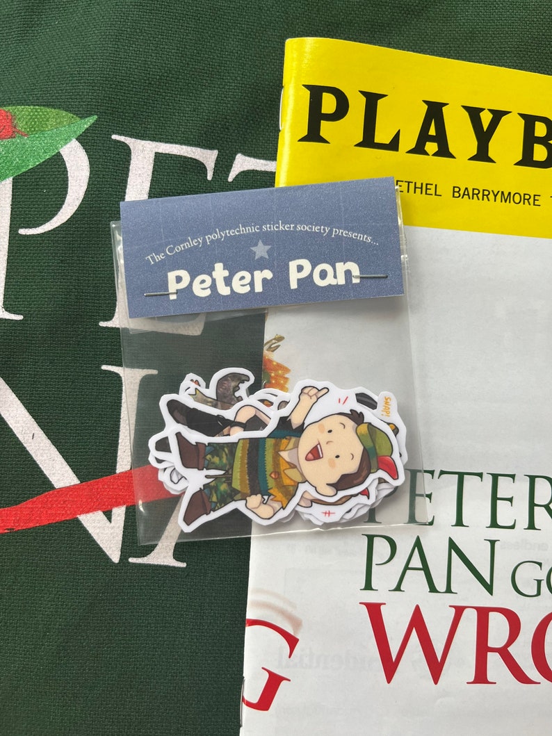 Peter Pan Goes Wrong Stickers the Play That Goes Wrong Mischief Theater ...