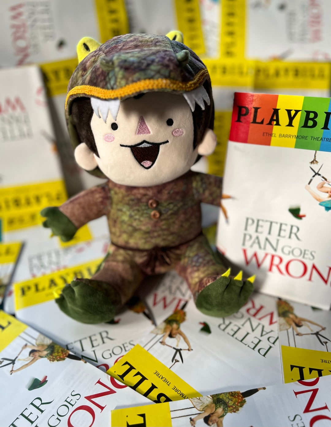 Snap Snap Plush Peter Pan Goes Wrong Max the Crocodile Stuffed Animal ...