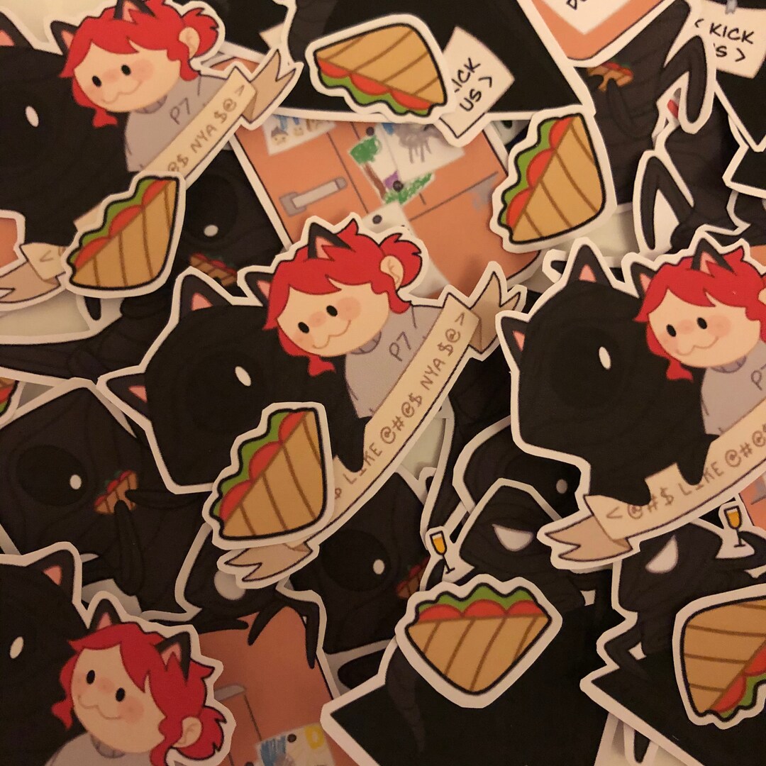 The Former Stickers Control Video Game Inspired Sticker Pack - Etsy