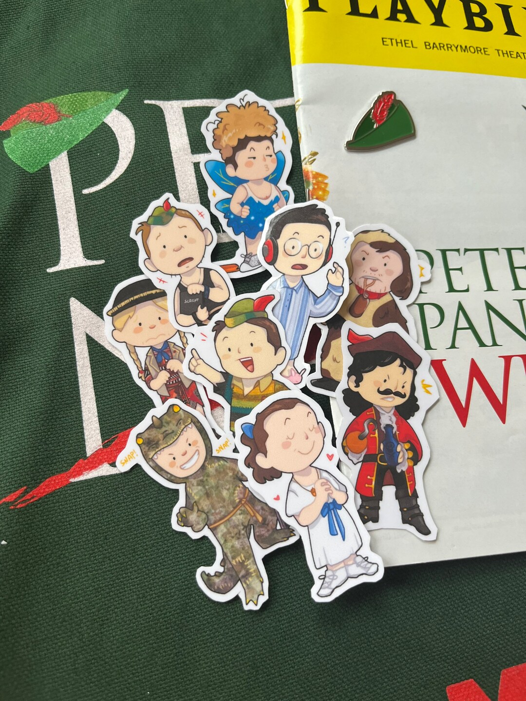 Peter Pan Goes Wrong Stickers the Play That Goes Wrong Mischief Theater ...