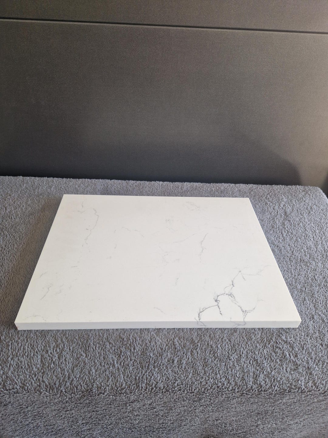 20mm Marble Effect White Quartz Stone Chopping Board, Stone Board, New ...