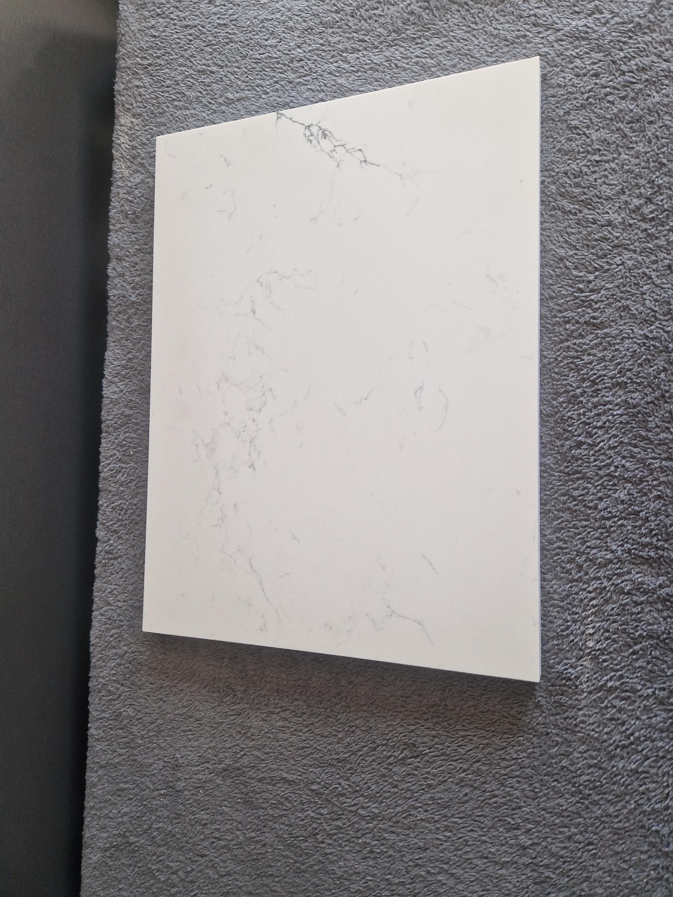 20mm Marble Effect White Quartz Stone Chopping Board, Stone Board, New ...