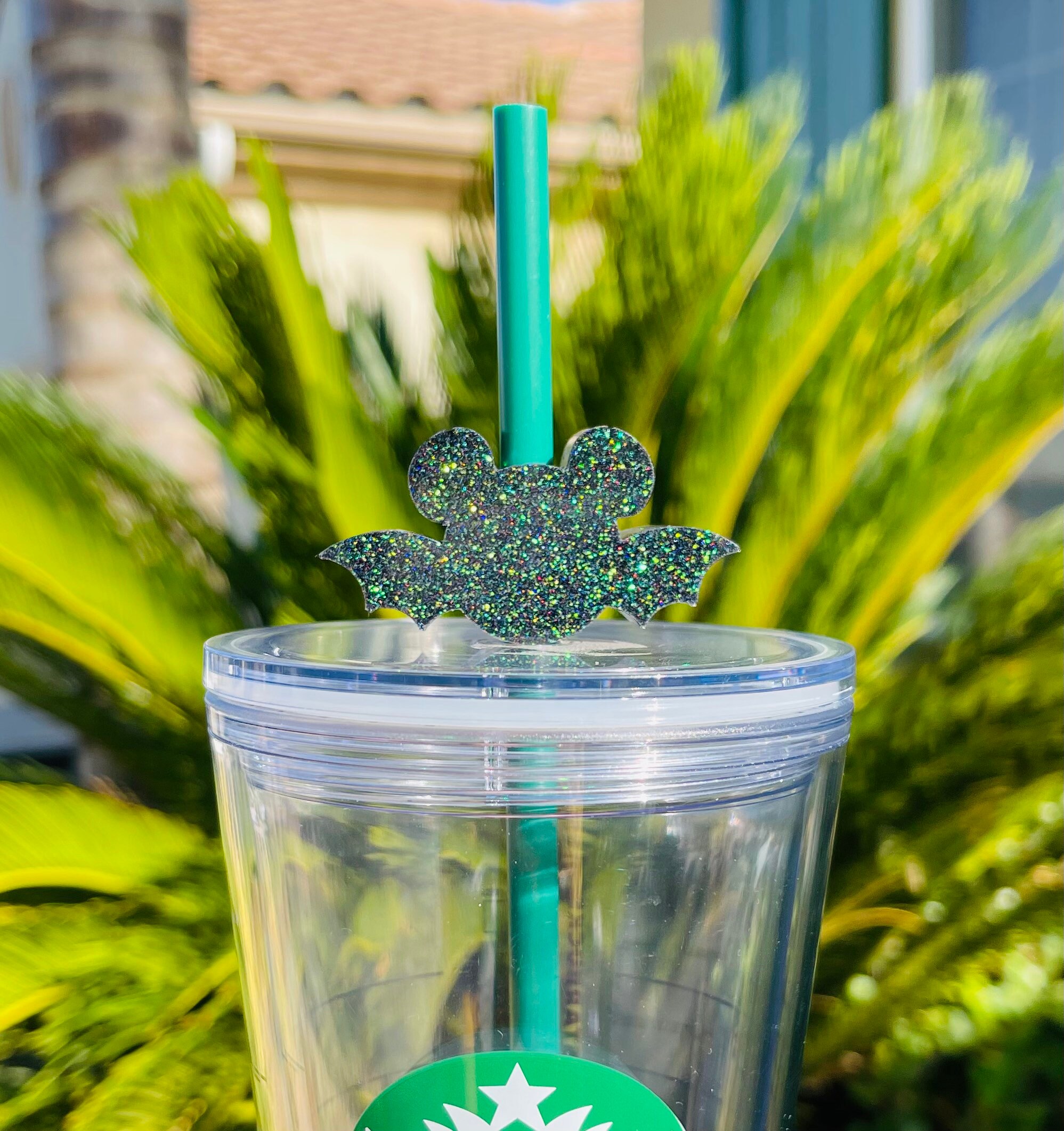 Bat Straw Topper | Mouse Ghost Straw Topper | Mouse Ghost | Halloween ...