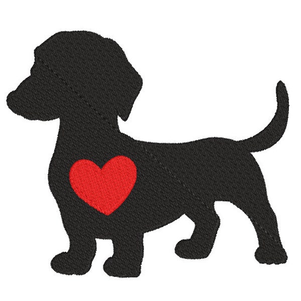 Dachshund Embroidery Designs Dog Embroidery Design Machine Embroidery ...