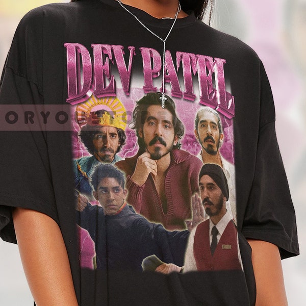 Dev Patel T Shirt - Etsy
