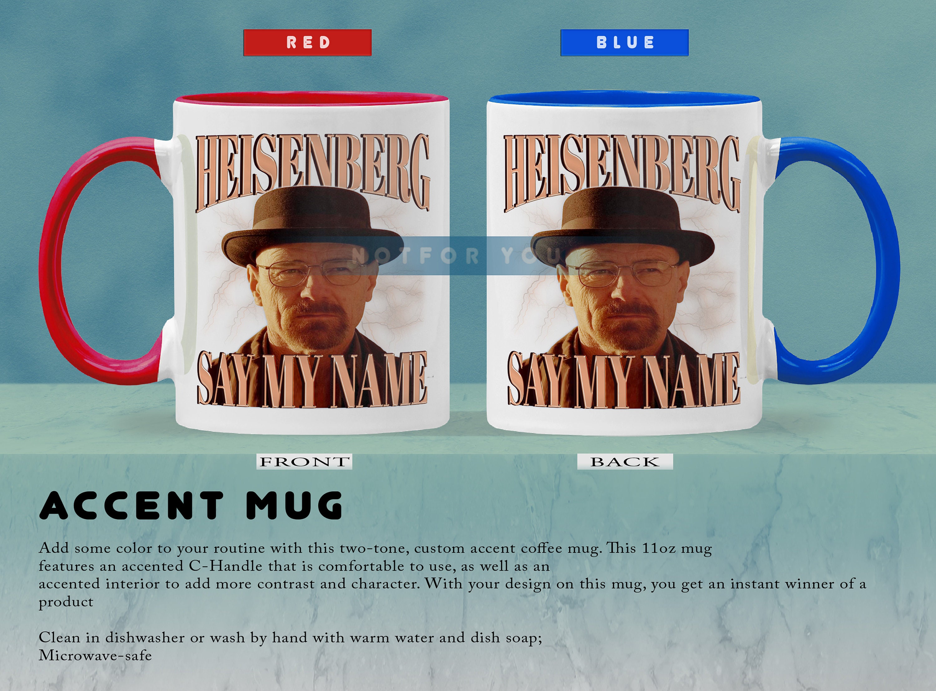 Walter White Breaking Bad Mug, Heisenberg Mug, Walter White Jesse Mug ...