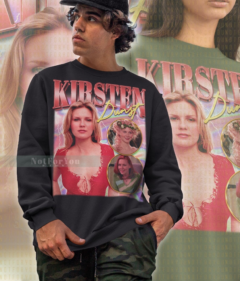 Kirsten Dunst Vintage Sweatshirt Kirsten Homage Sweater Etsy