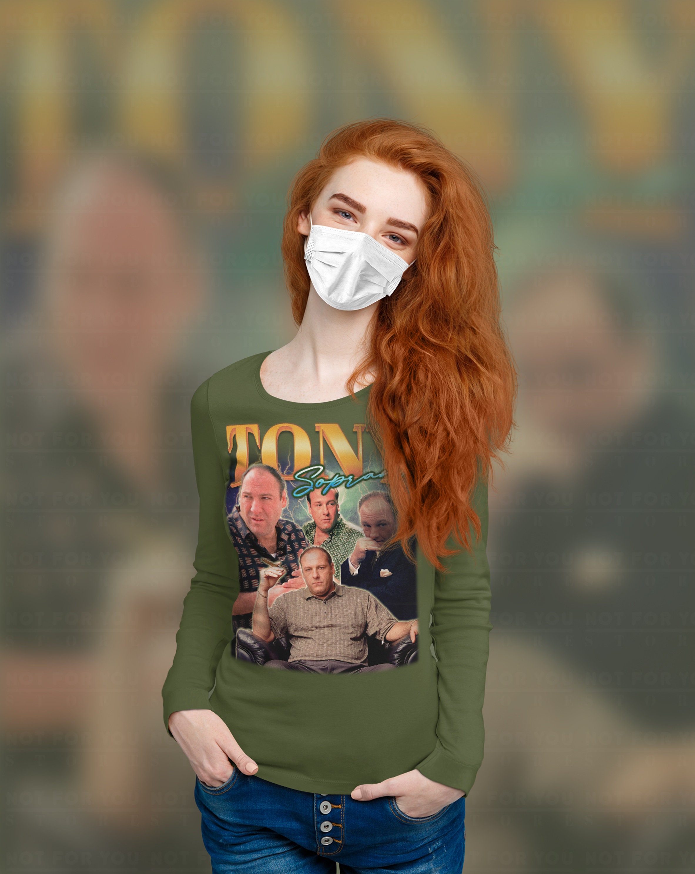 TONY SOPRANO Shirt, Tony The Sopranos Shirt, James Gandolfini Shirt ...