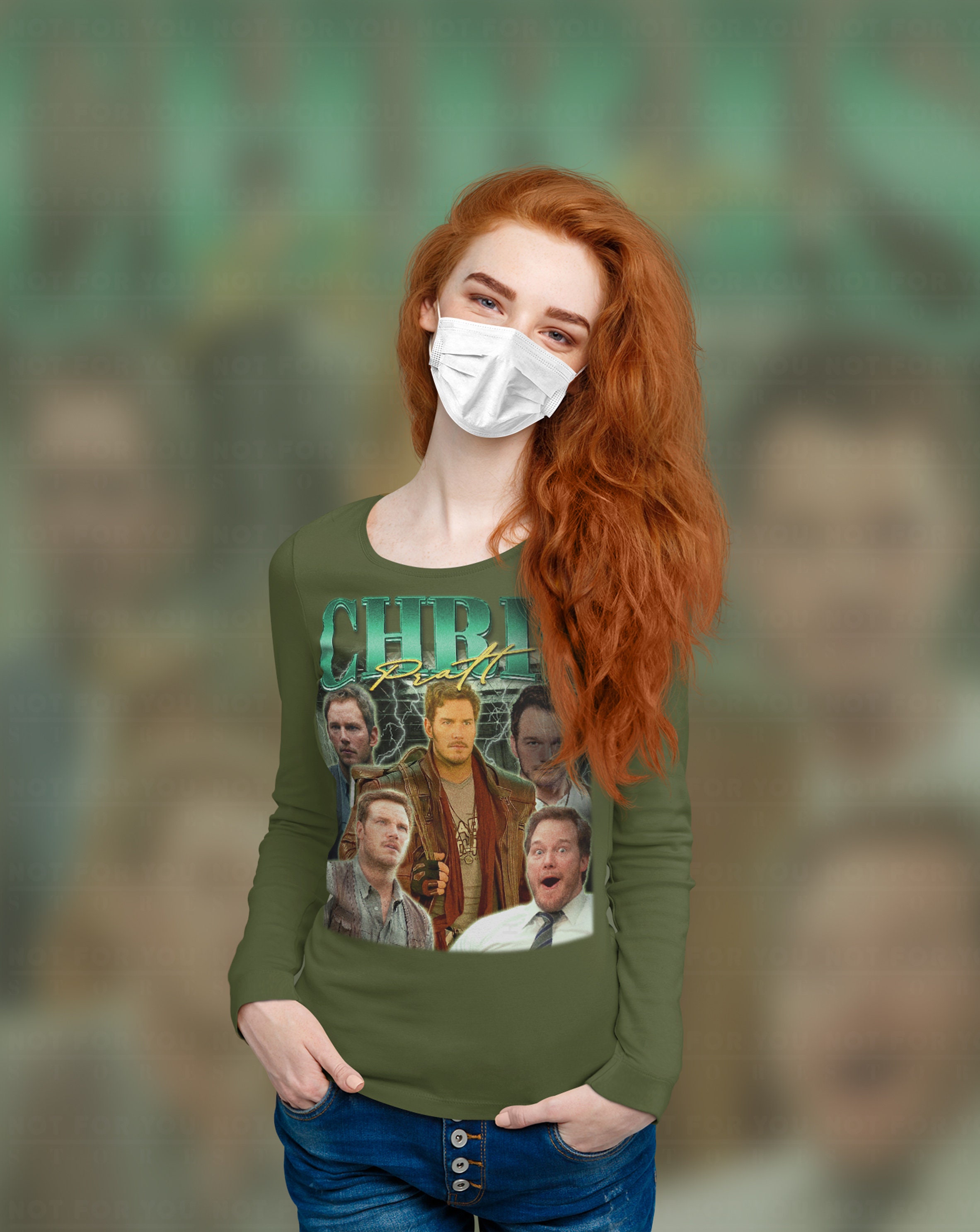 CHRIS PRATT Vintage Shirt, Chris Pratt Rap 90s Hip-hop Style Shirt ...