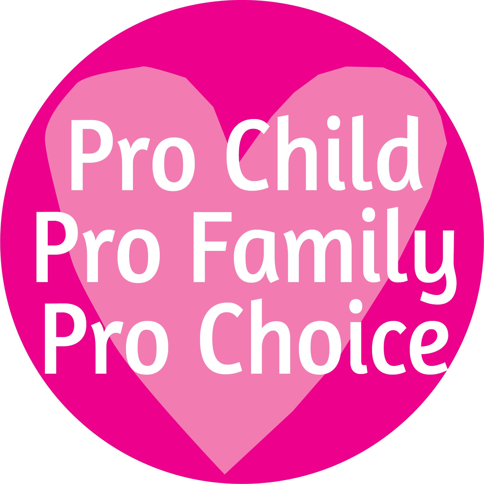 Pro Child Pro Family Pro Choice Bumper Sticker - Etsy