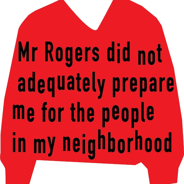 Mr Rogers Car Decal - Etsy