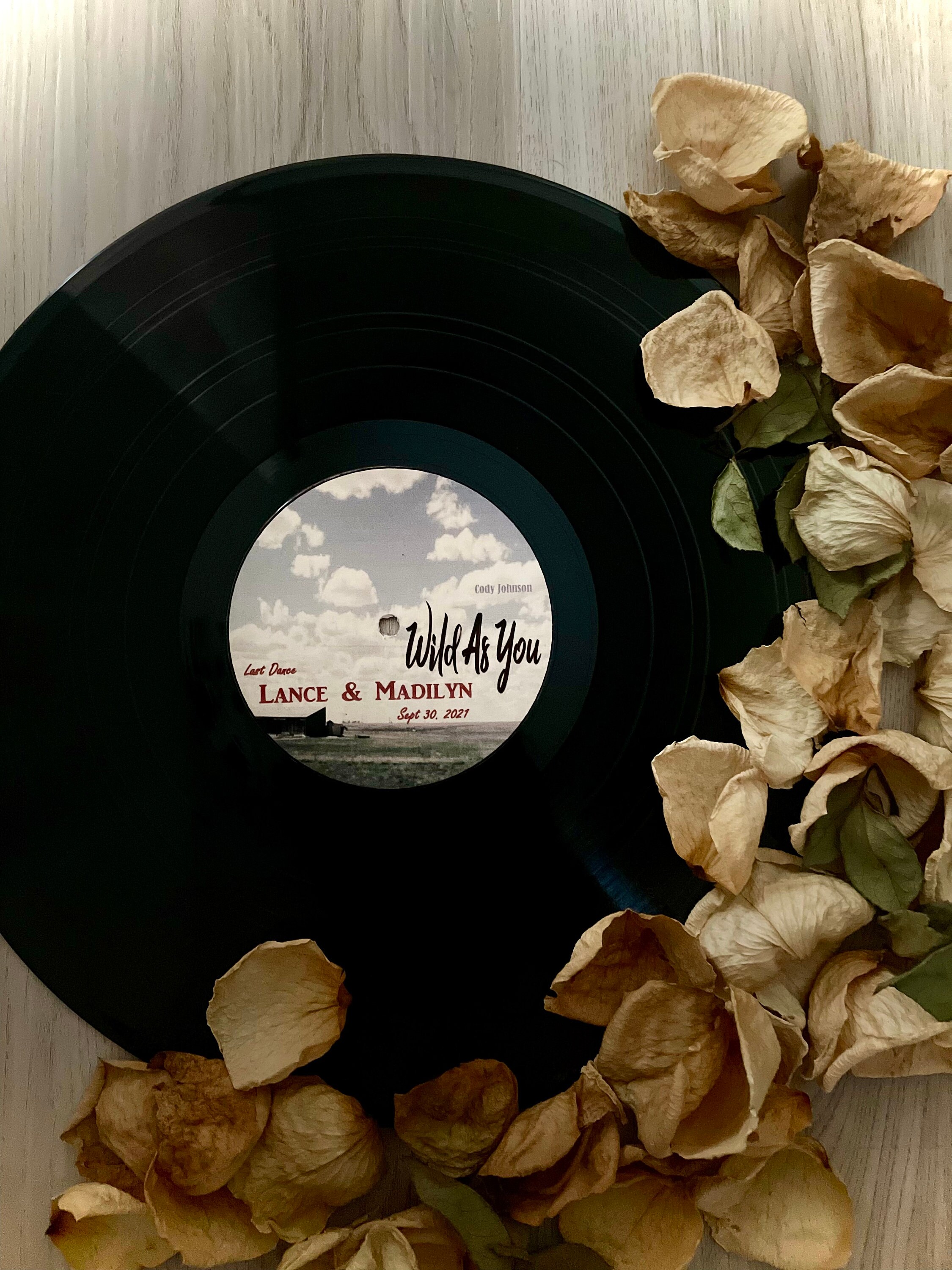 Custom Print Label Vinyl Records - Etsy