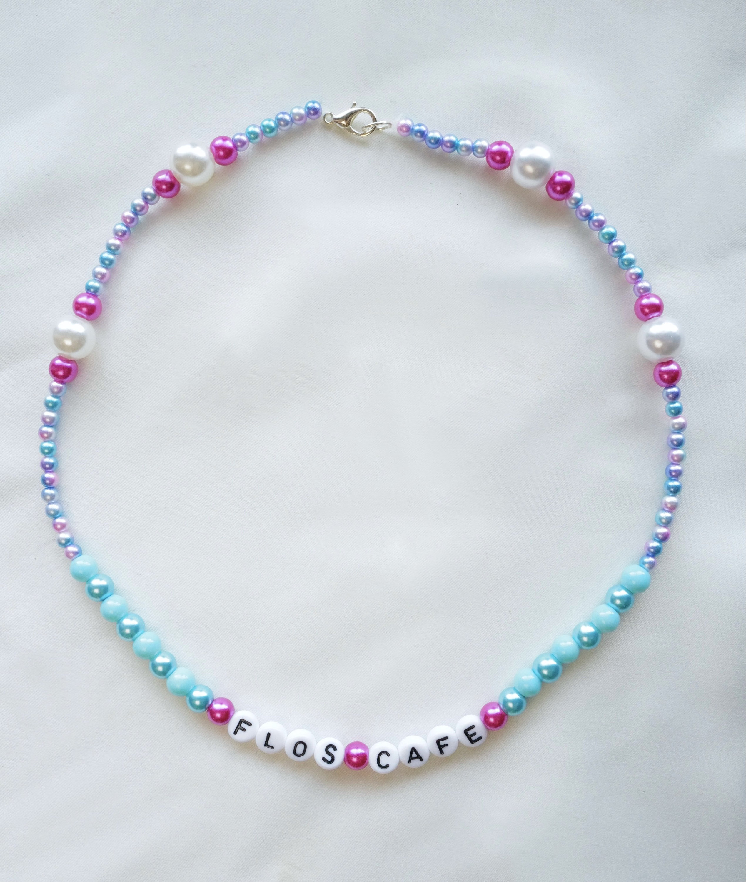 Disney Pixar Cars Inspired Beaded Pearl Necklace Flos Cafe - Etsy
