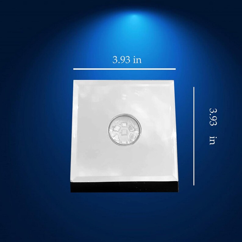 LED Light Base for Crystal, Lighted Base for Crystal, Crystal Portrait ...