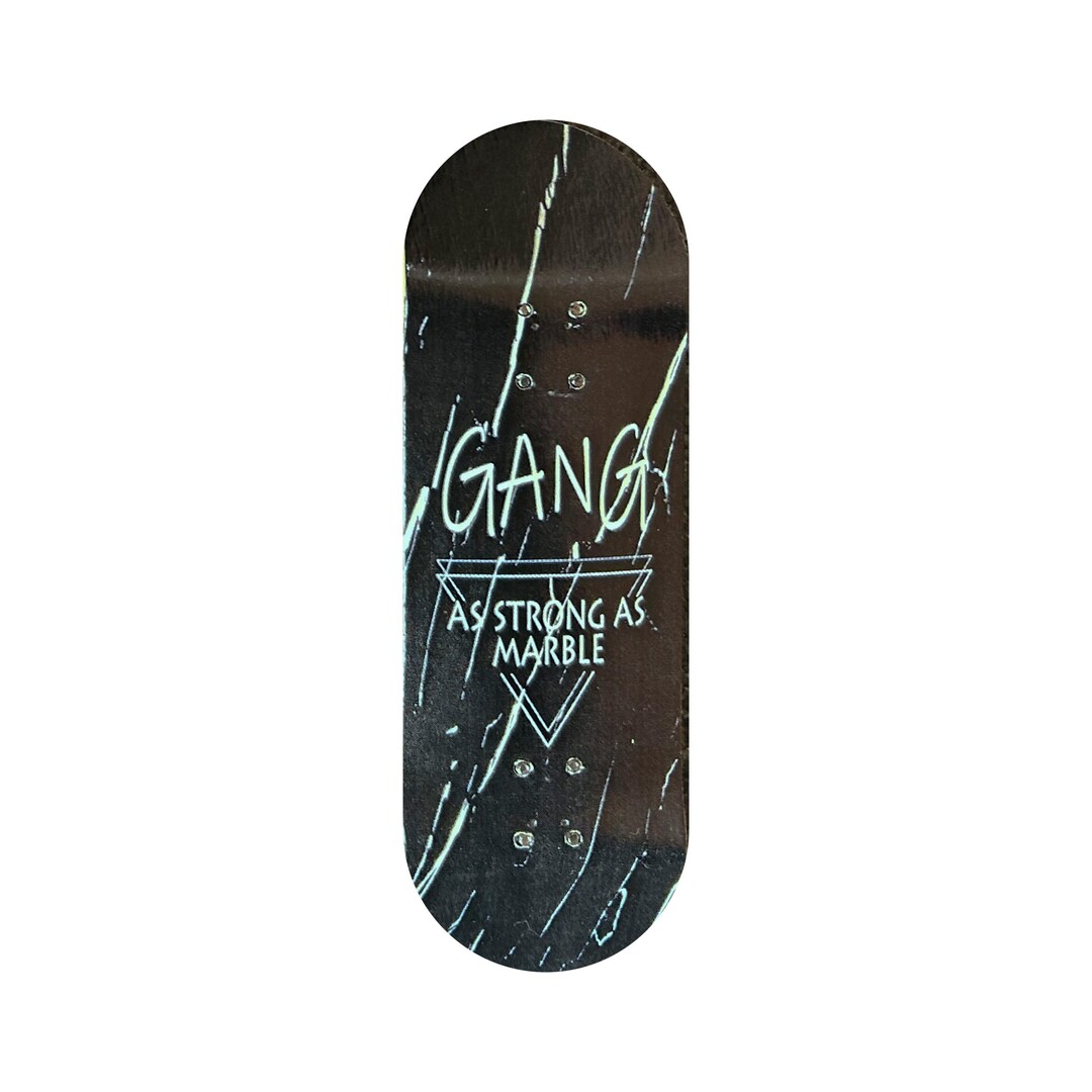 Gang Marble Black Fingerboard 32mm Deck Collab Series - Etsy