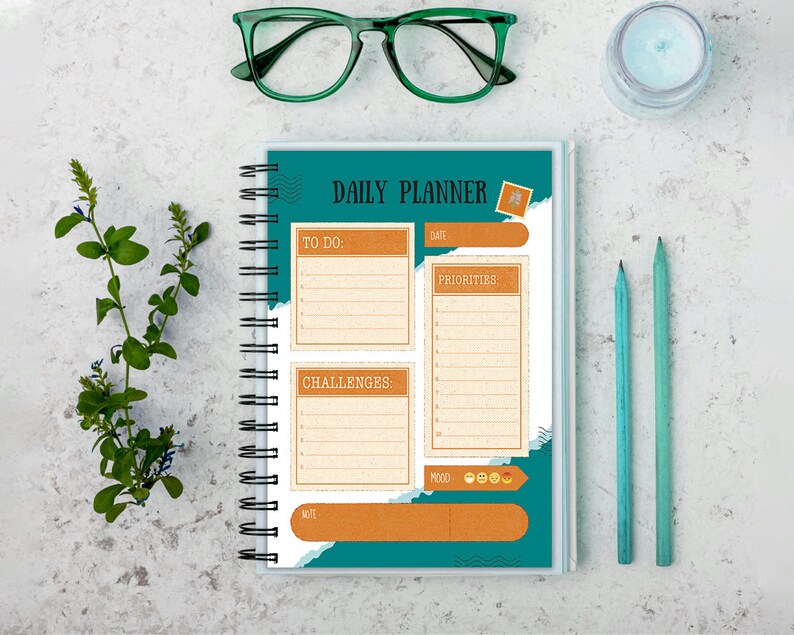 Organized Daily Routine Planner Achieve Success by Crafting a Well ...