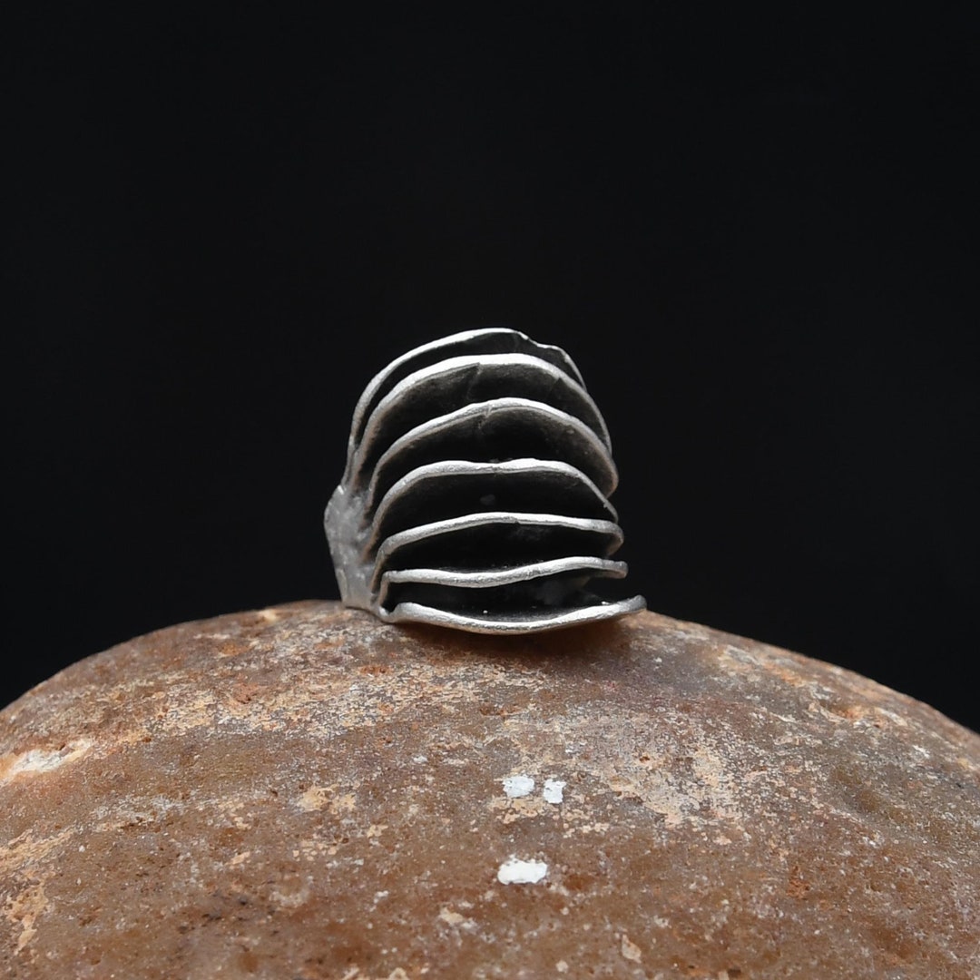 Large Antique Zamak Adjustable Ring, Handcrafted Zamak Ring, Modern ...