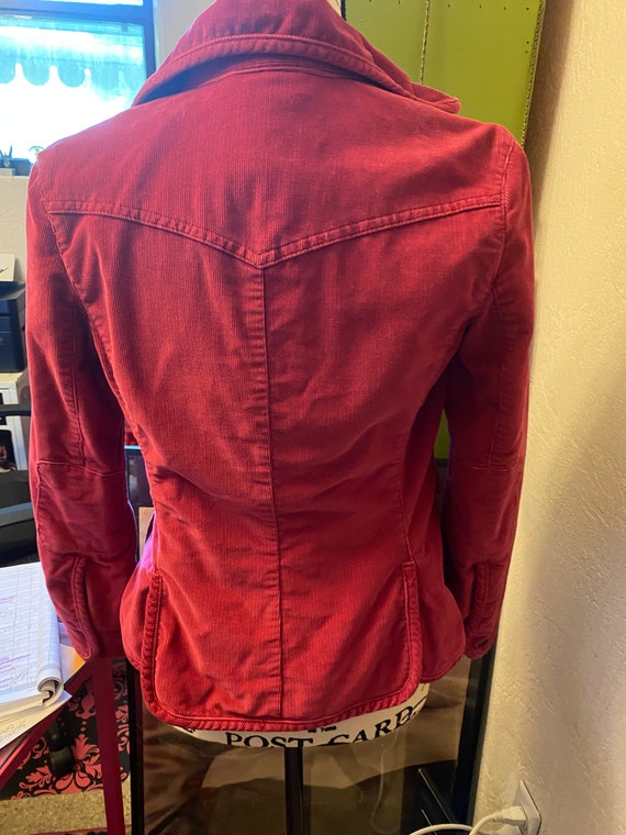 Vintage Gap stretch corduroy fuchsia jacket - Gem