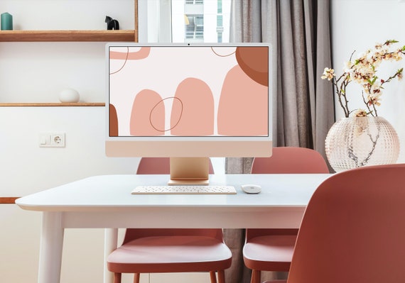 Pink Aesthetic Desktop Wallpaper - Etsy