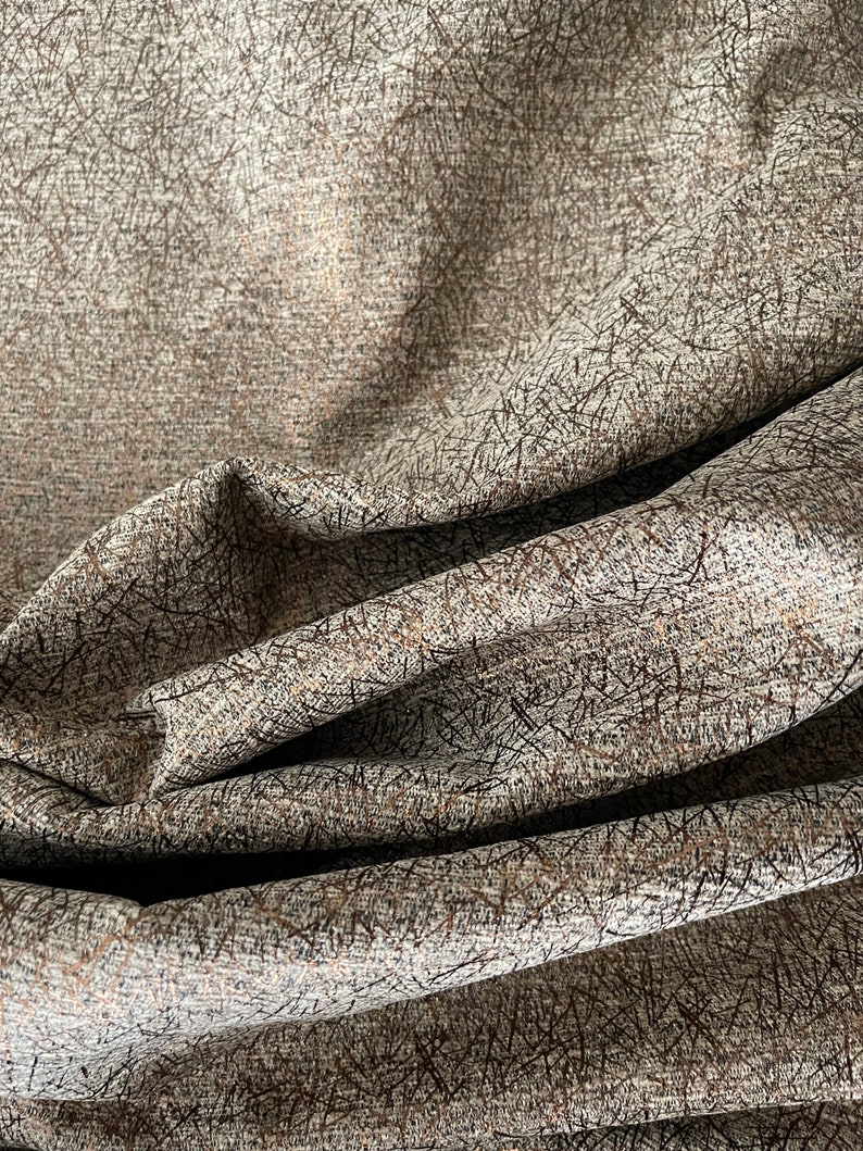 Gold Dust Upholstery Fabric Heavyweight Material W Metallic Gold Fiber ...