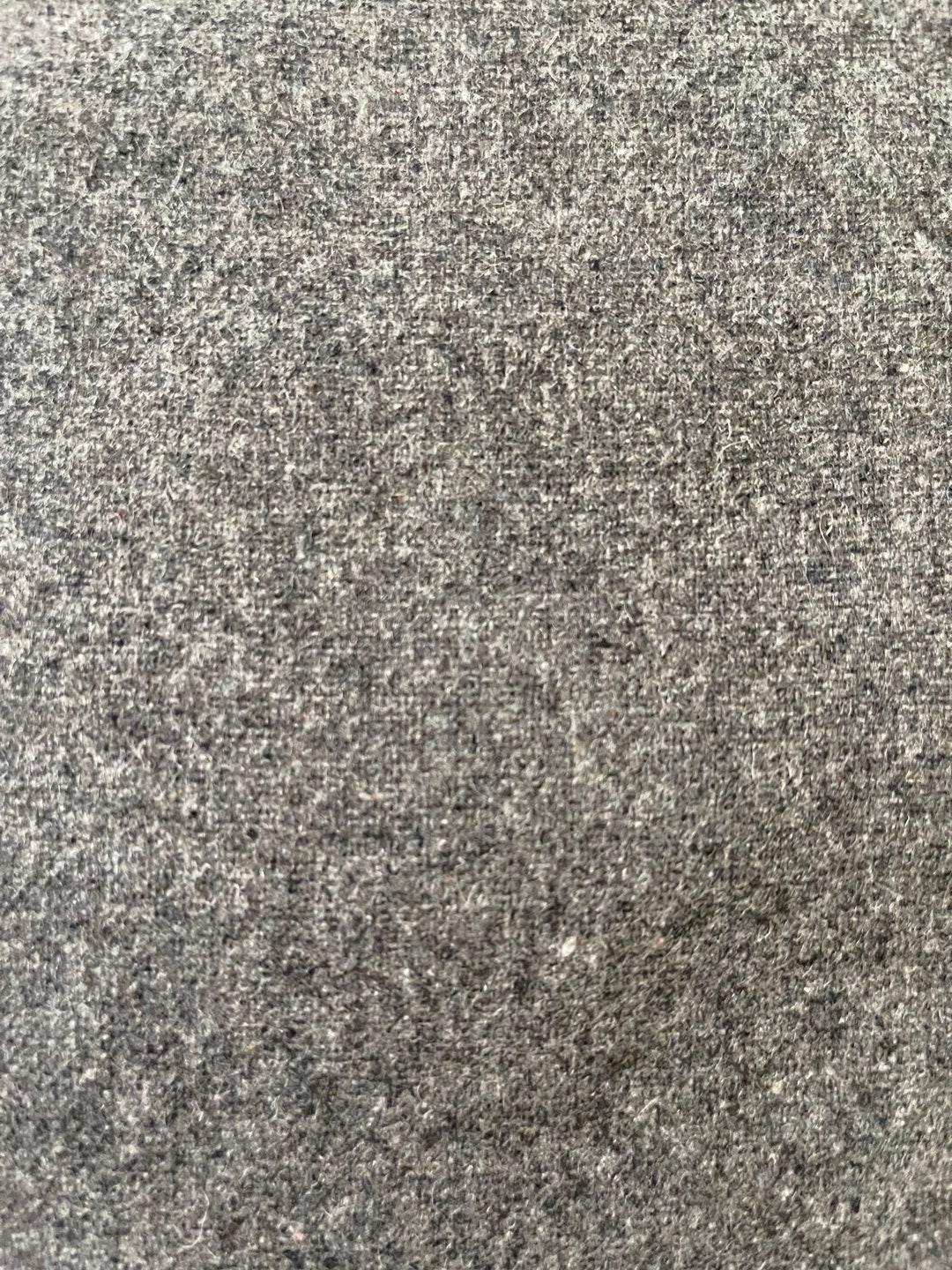 Gray Flannel Fabric Grey Flannel Fabric for Sewing and - Etsy