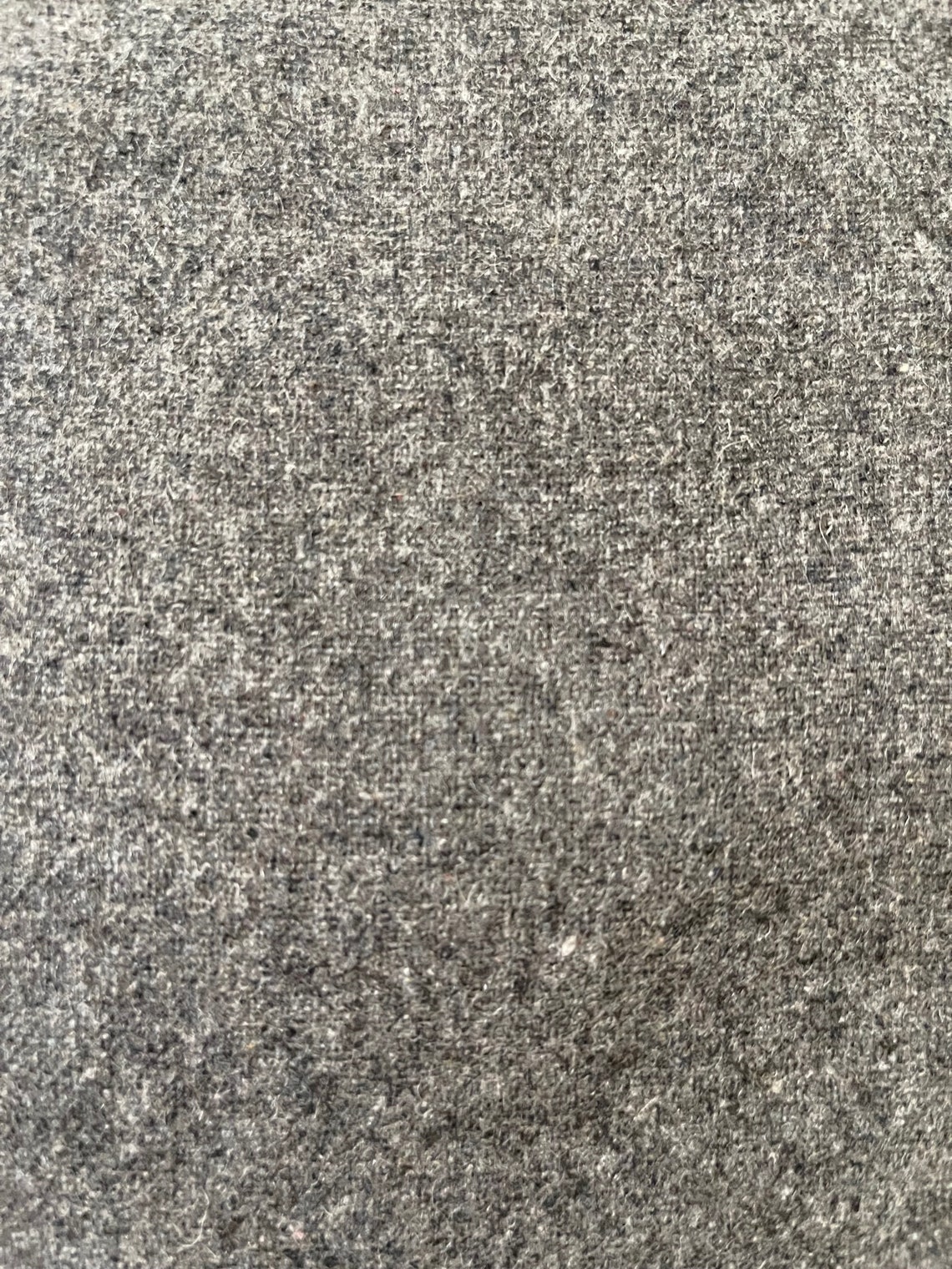 Gray Flannel Fabric Grey Flannel Fabric for Sewing and - Etsy