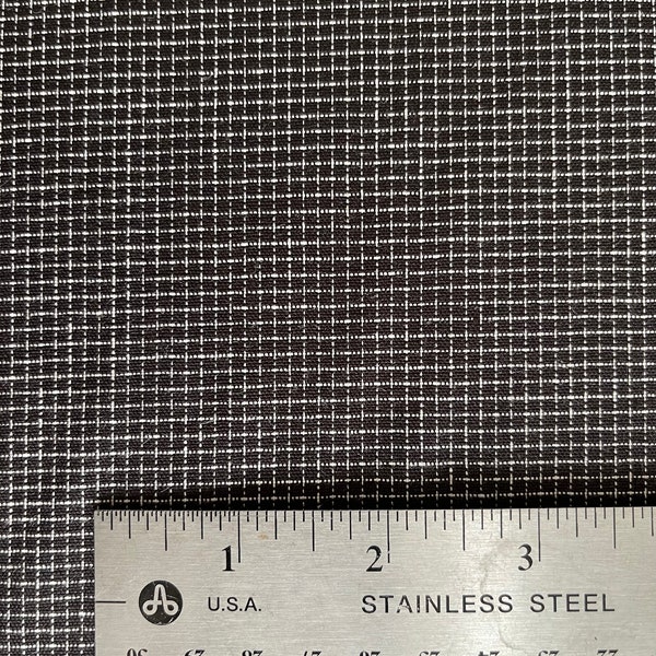 Windowpane Check Fabric - Etsy