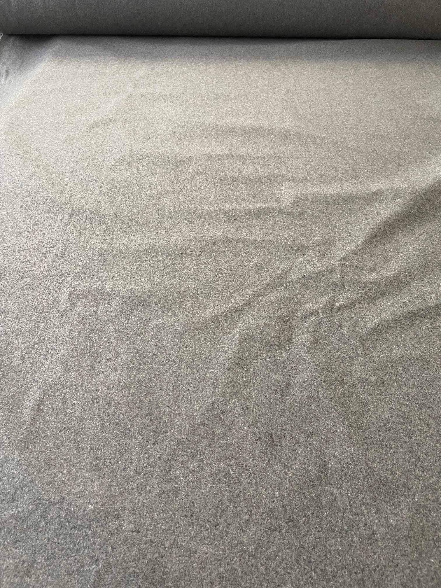 Gray Flannel Fabric Grey Flannel Fabric for Sewing and - Etsy