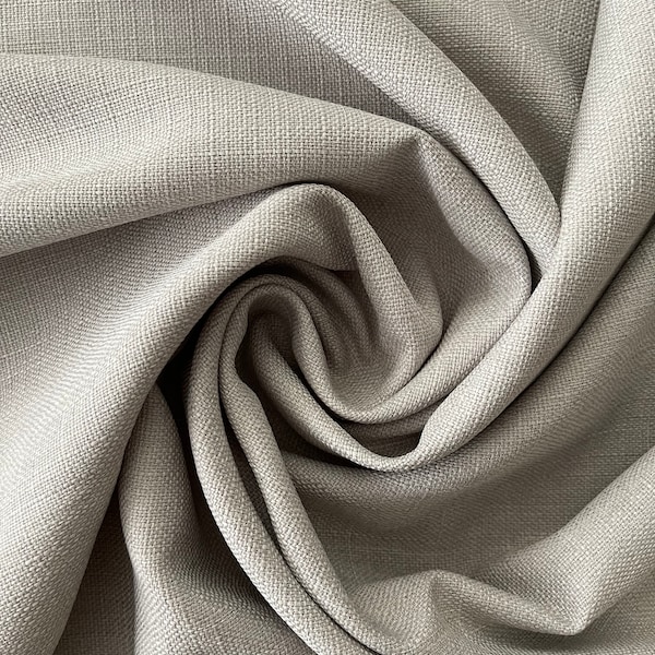 Grey Curtain Fabric - Etsy