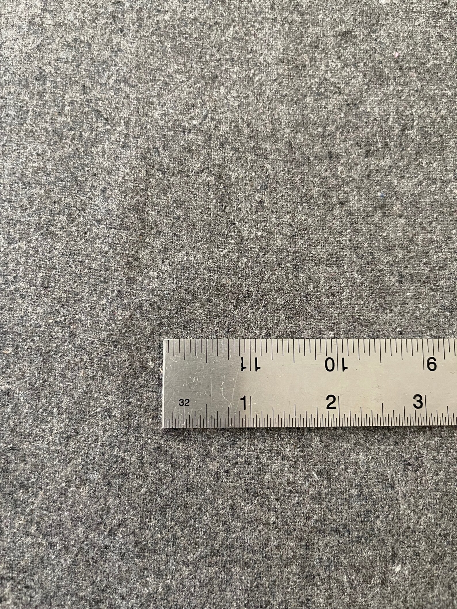 Gray Flannel Fabric Grey Flannel Fabric for Sewing and - Etsy