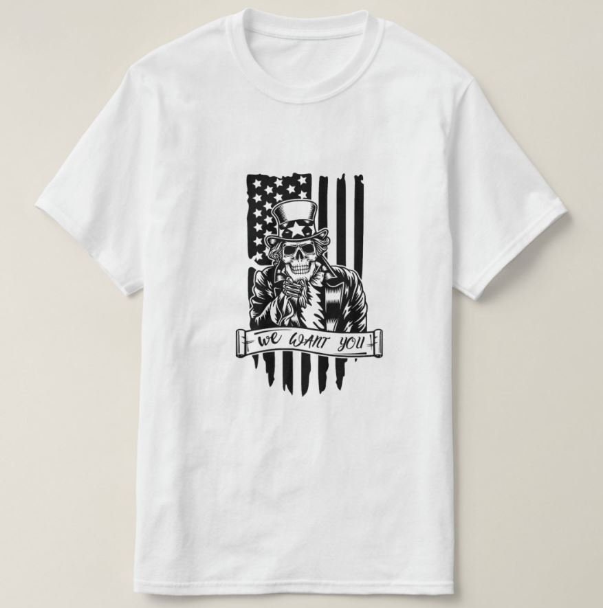 Skull Uncle Sam SVG | Patriotic SVG | USA T-shirt Tattoo Logo Decal ...